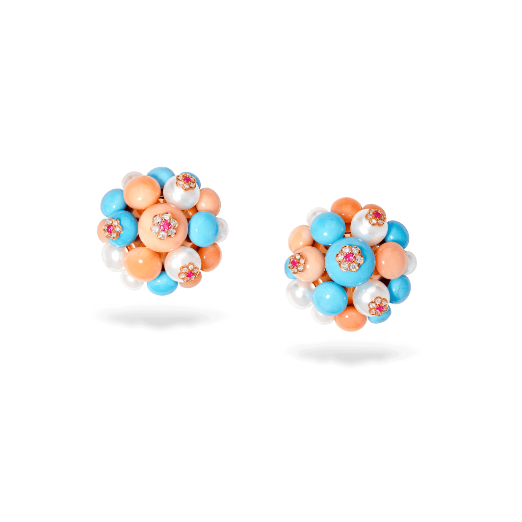Berry Cluster Earrings - David Morris